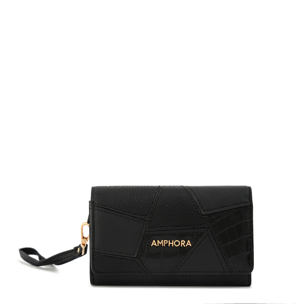 Billetera geo mediana negro – Amphora Chile
